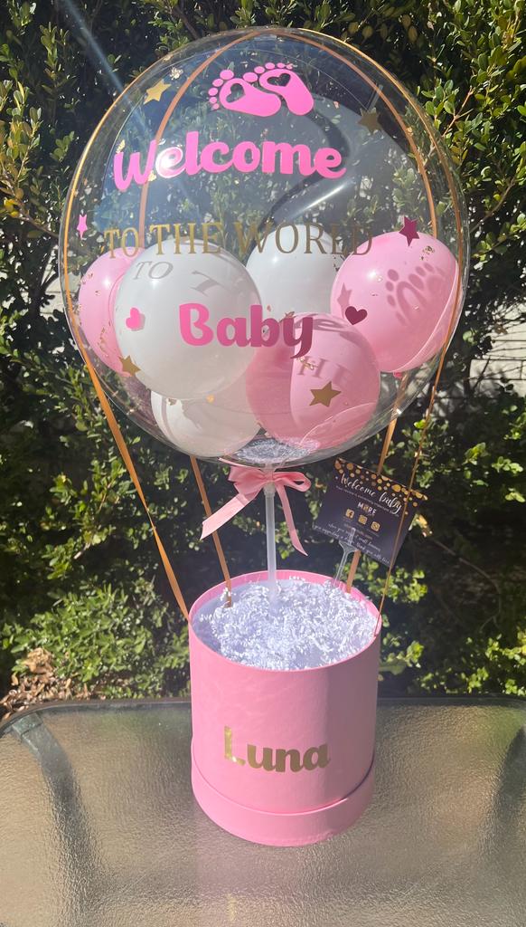 Balloon-Topped Gift Basket - More 4 You